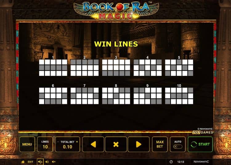 Book of Ra Magic tragaperras - Juega gratis en SlotJava